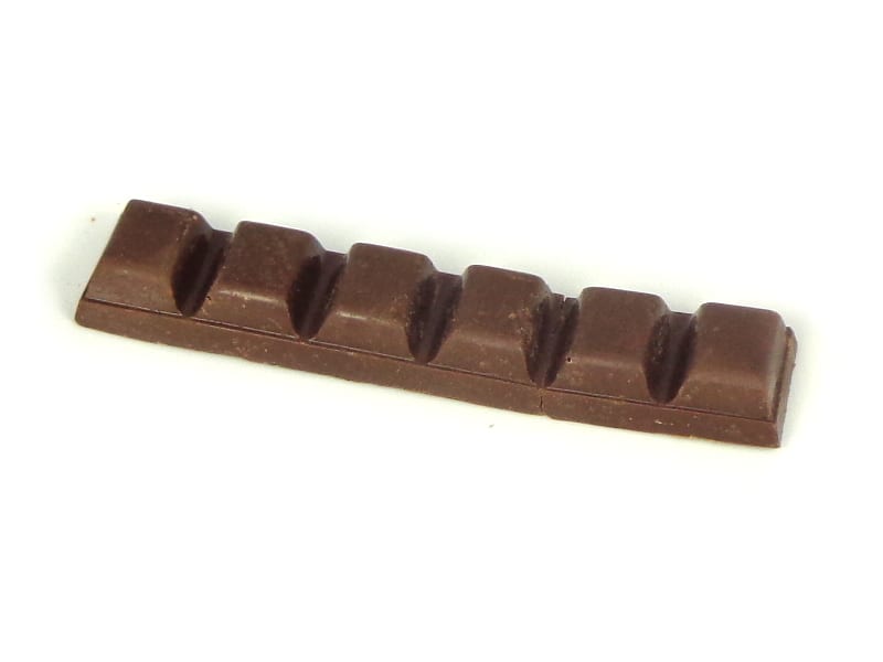 Cocoa Crisp Chocolate Bar, 155 calories, 2.7g of carbs, low sugar choc bar